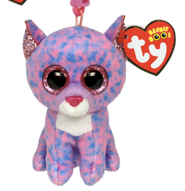 Ty- Cassidy the Cat- Keychain | Jumbo Jelly Beans - Wakarusa Dime Store