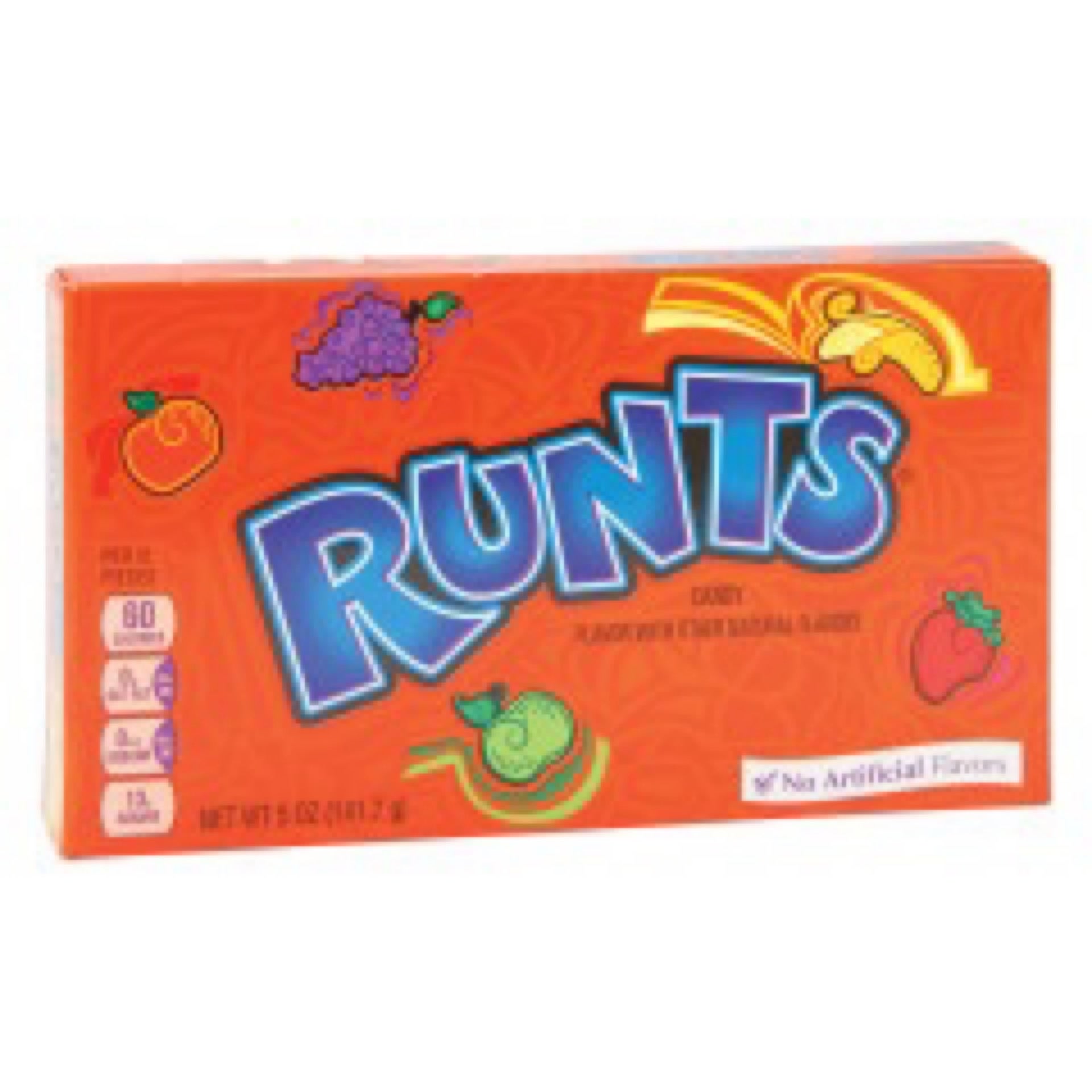 Shaped like bananas, oranges, strawberries, apples and grapes, Runts ...