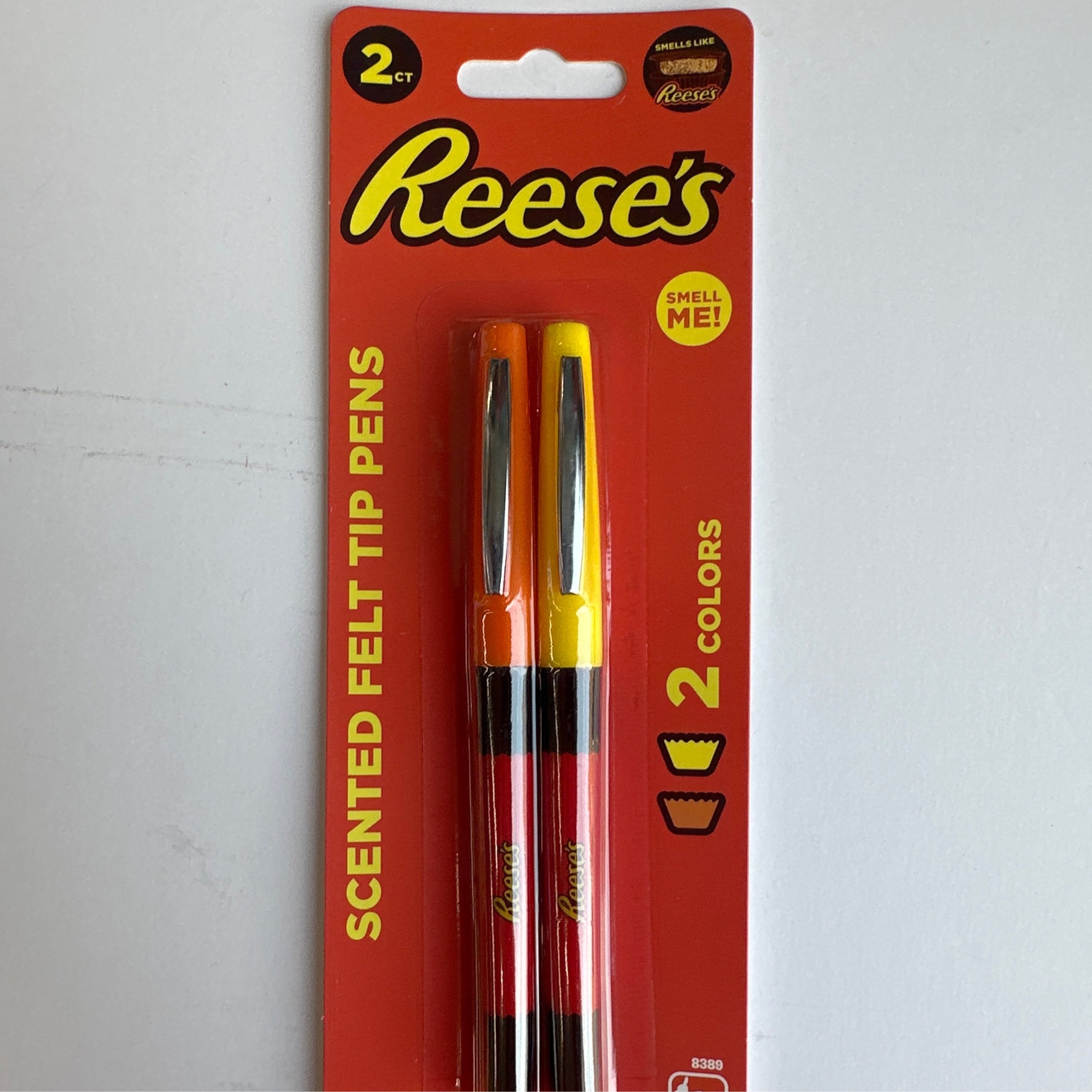Reese’s - Scented Felt Tip Pens 2 Count | Jumbo Jelly Bean Corp.