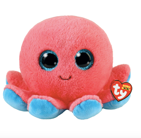 Ty- Keychain Sheldon the Octopus | Jumbo Jelly Bean Corp.