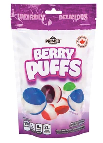 Freeze Dried Berry Puffs | Jumbo Jelly Bean Corp.