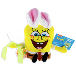 Spongebob Plush with Ears and Jellybeans | Jumbo Jelly Bean Corp.